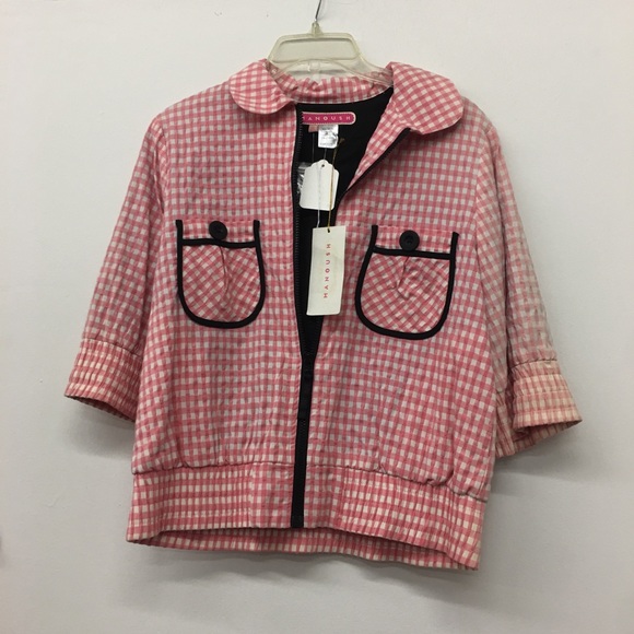 Manoush | Jackets & Coats | Manoush Jacket Checkered Print | Poshmark